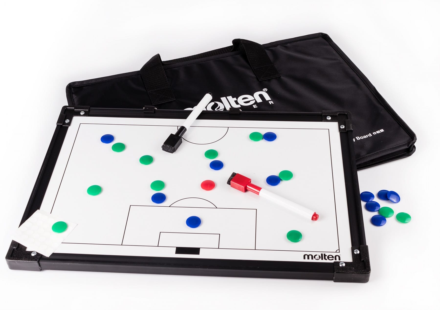 Molten Magnetisk Taktikboard til fodbold 45 x 30 cm - Streetplay.dk 295.-