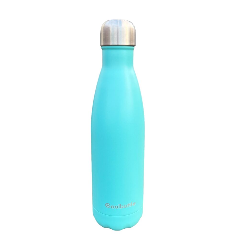 Hold din vand kold - [Vandflaske] Coolbottle vandflaske i turkis